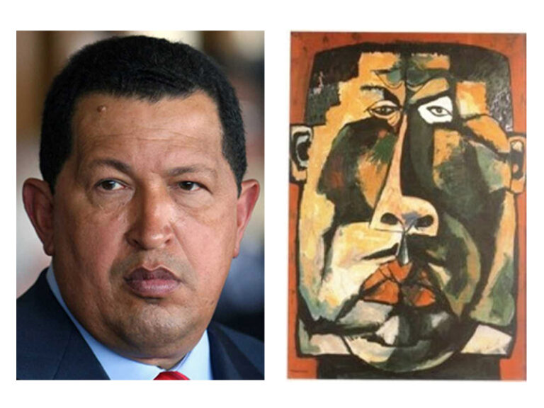 El macuto: el cuadro que vaticinó el rostro de Hugo Chávez