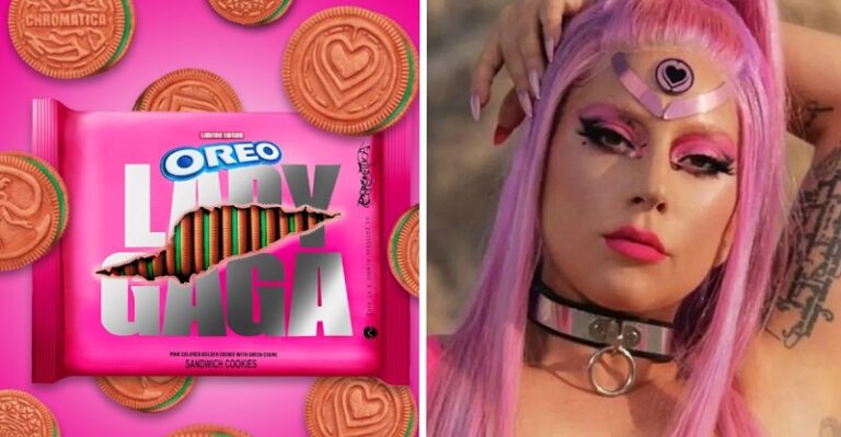 Lady Gaga lanza su propia línea de galletas Oreo de Chromatica