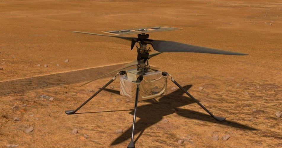 NASA llevara a cabo el primer vuelo en Marte de su helicóptero Ingenuity
