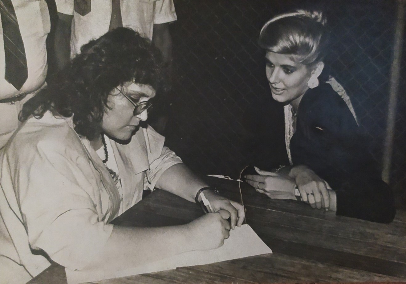 Inés María Calero en las Vivencias de Milagros S. Castro