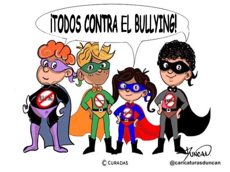 Contra el bullying - Caricatura de Duncan