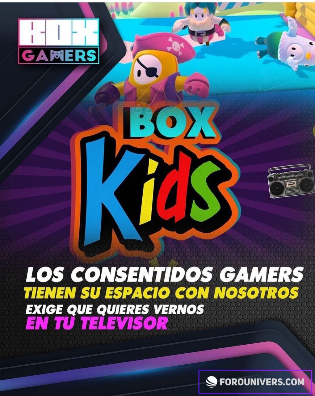 Box Gamers Renueva su programación con más fuerza gamer para toda ...