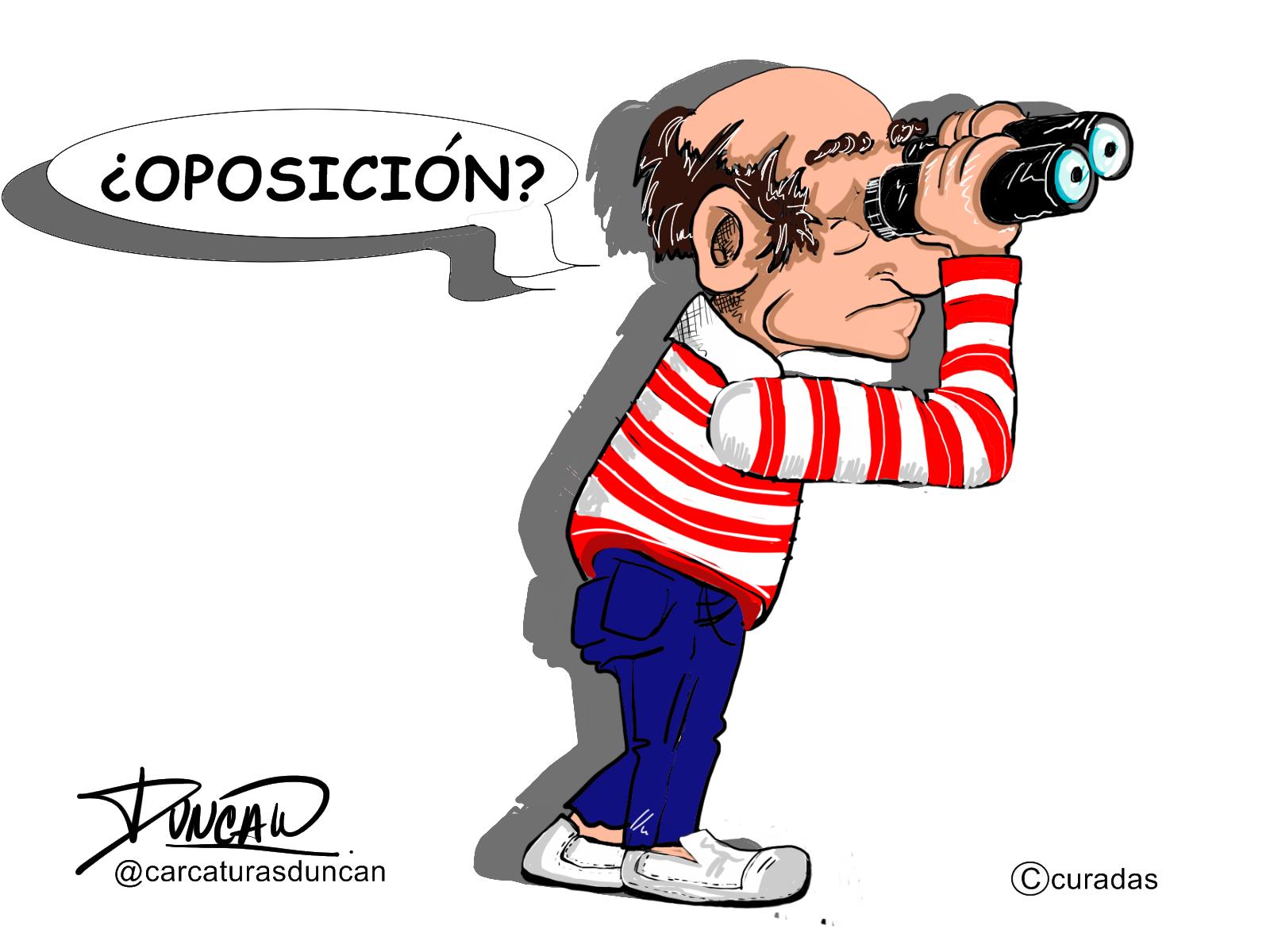 Invitación al grupo - Caricatura de Duncan