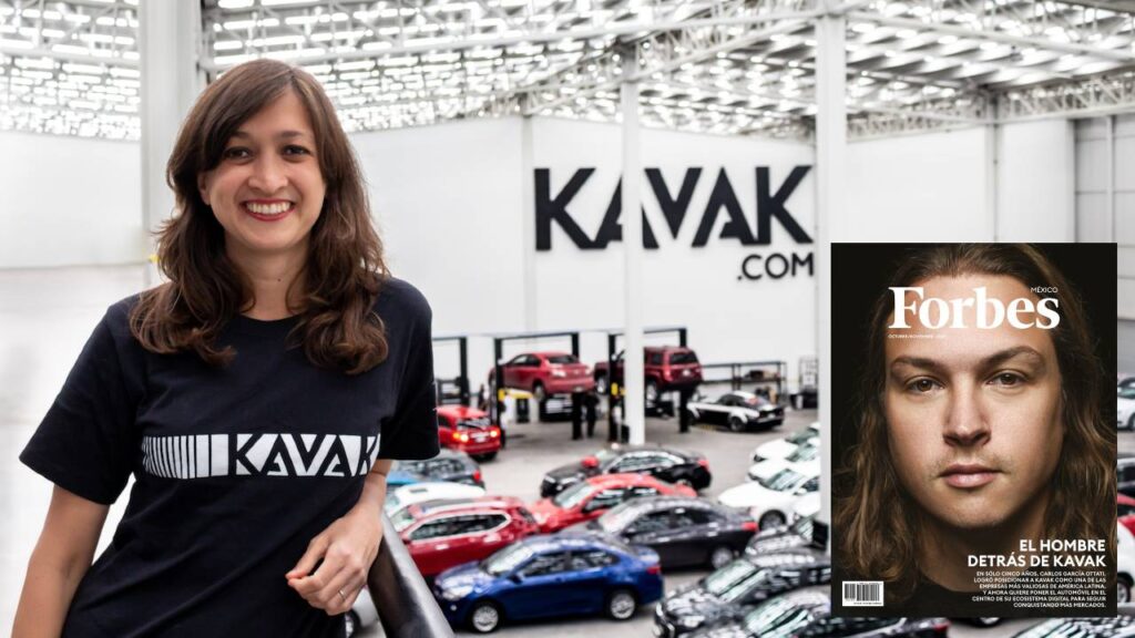 Loreanne García venezolana cofundadora del unicornio Kavak.com