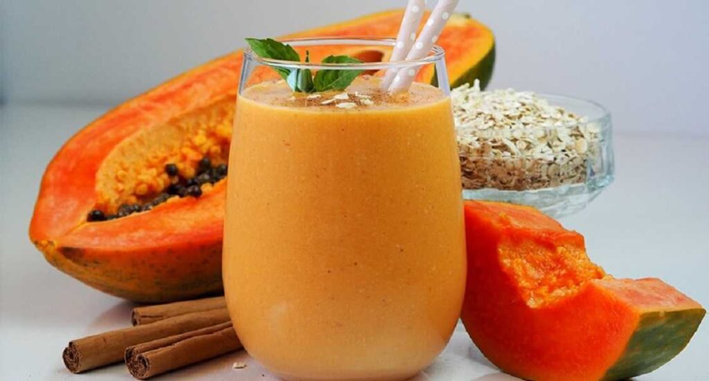 Batido de guayaba con lechosa para combatir el estreñimiento - CURADAS