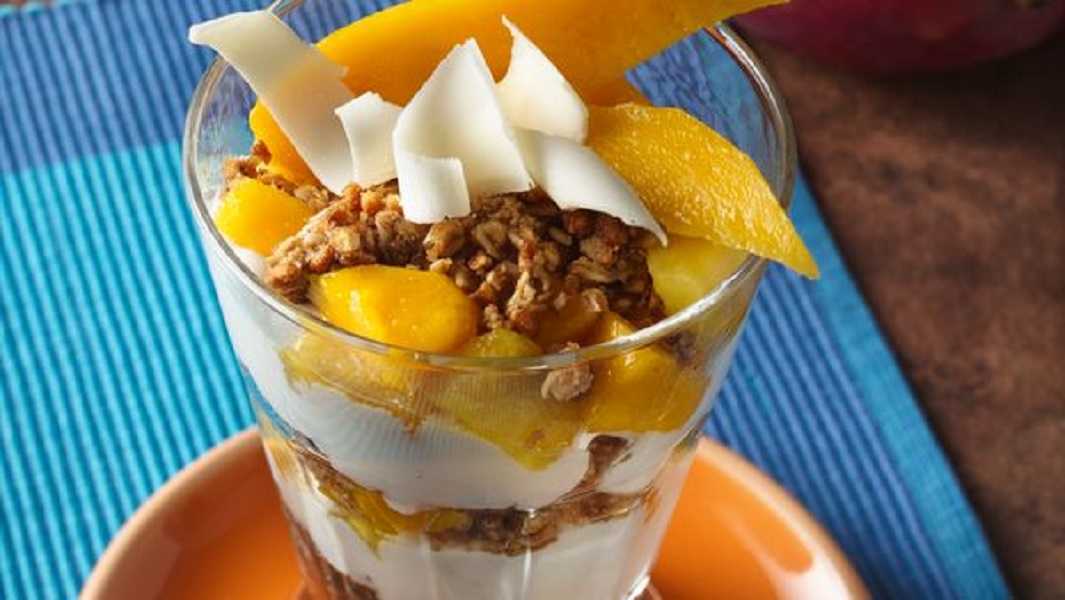 Parfait de mango y avena: sabrosa receta para tu desayuno - CURADAS