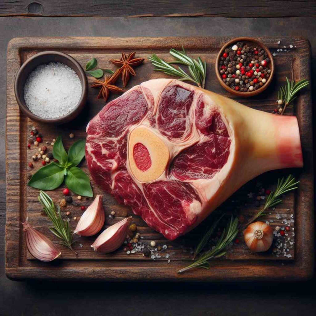 En Venezuela decimos lagarto al osobuco, ossobuco, jarrete...