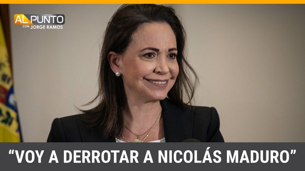 María Corina con Jorge Ramos: Cómo derrotar a a una dictadura