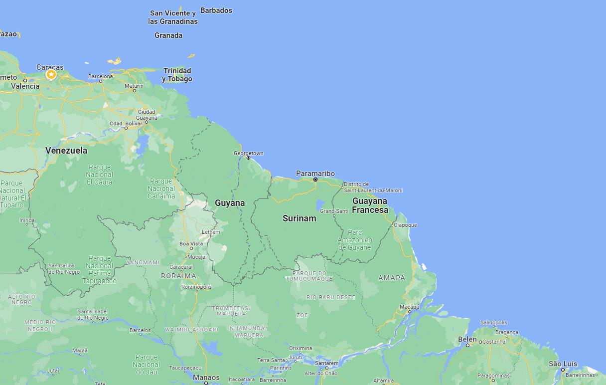 Guayana y Guyana: diferencia, relación y ubicación de los lugares