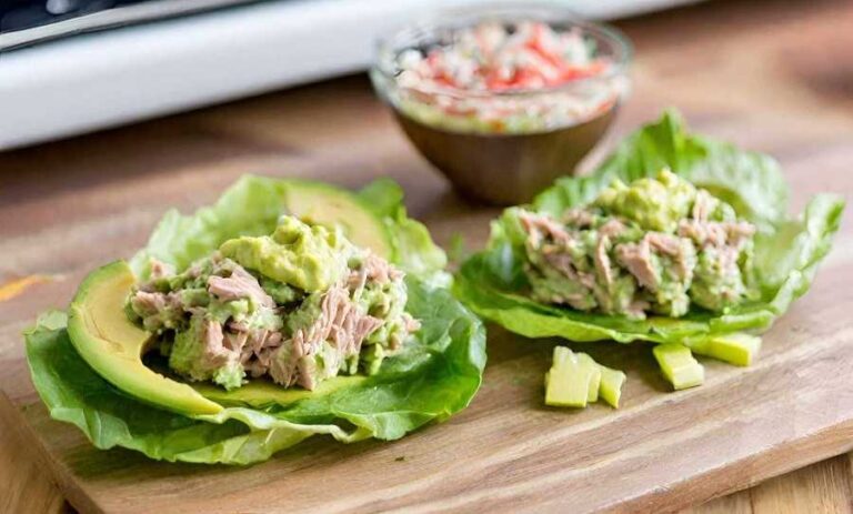 Tacos de lechuga con atún: prepara esta rica receta en casa - CURADAS