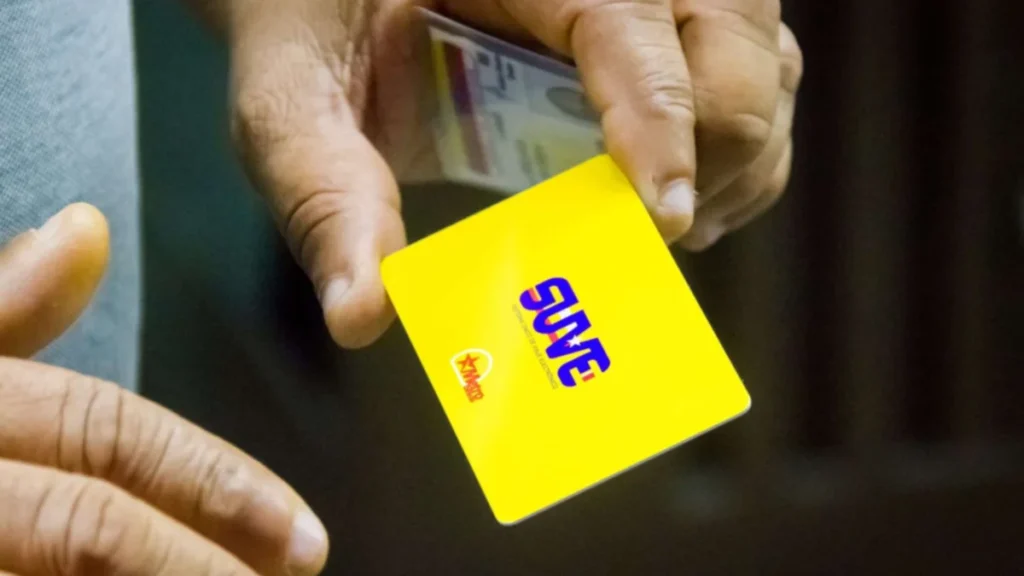 Las tres opciones para recargar la tarjeta SUVE - CURADAS